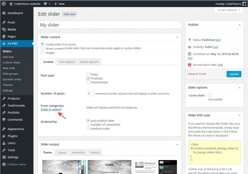 How To Create A Wordpress Slider Using Custom Post Types 6039